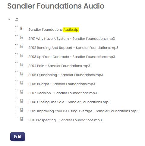 Audio Resources in Sandler Online – Sandler